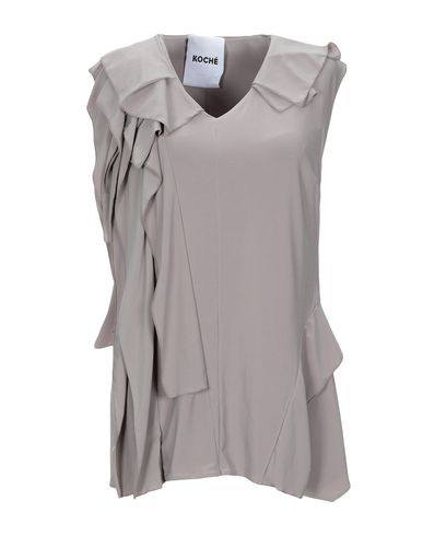 Koché Top In Dove Grey | ModeSens