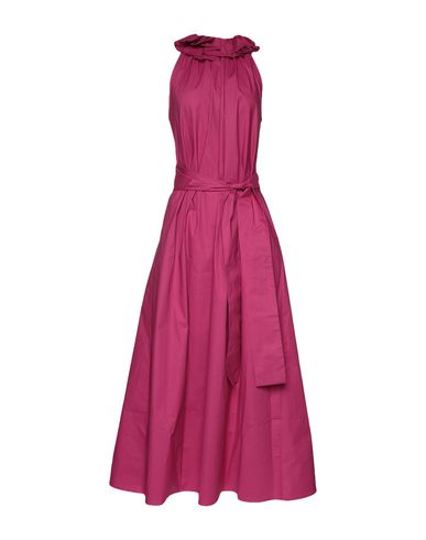 Brian Dales Long Dress In Fuchsia | ModeSens