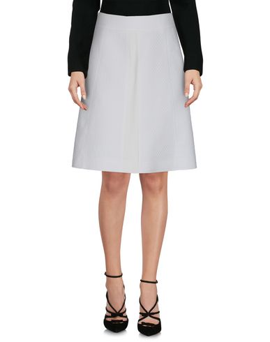 PROENZA SCHOULER Knee Length Skirt in White | ModeSens
