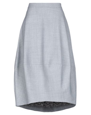 Brian Dales Midi Skirts In Light Grey | ModeSens