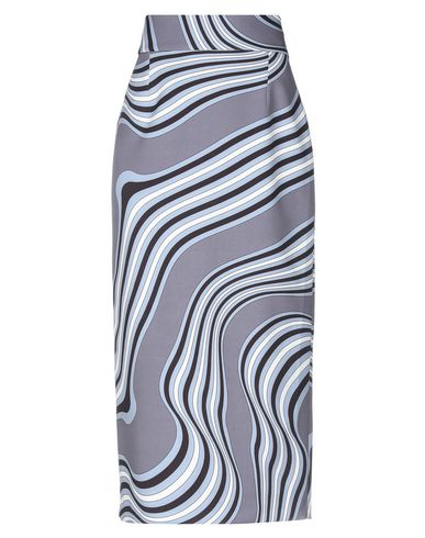 Alessandro Dell'acqua Midi Skirts In Grey | ModeSens