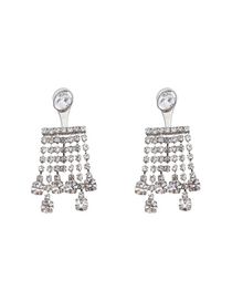 Women's earrings online: silver pendant earrings, long and short | YOOX